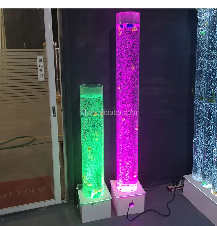 Sensory LED Acrylic Bubble Light - Decorative Floor Lamp