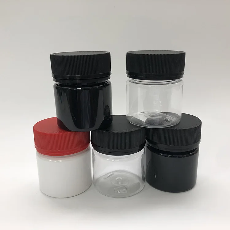 Wholesale Plastic Dry Food 2oz Containers 60 Ml Clear Jar With Child ...