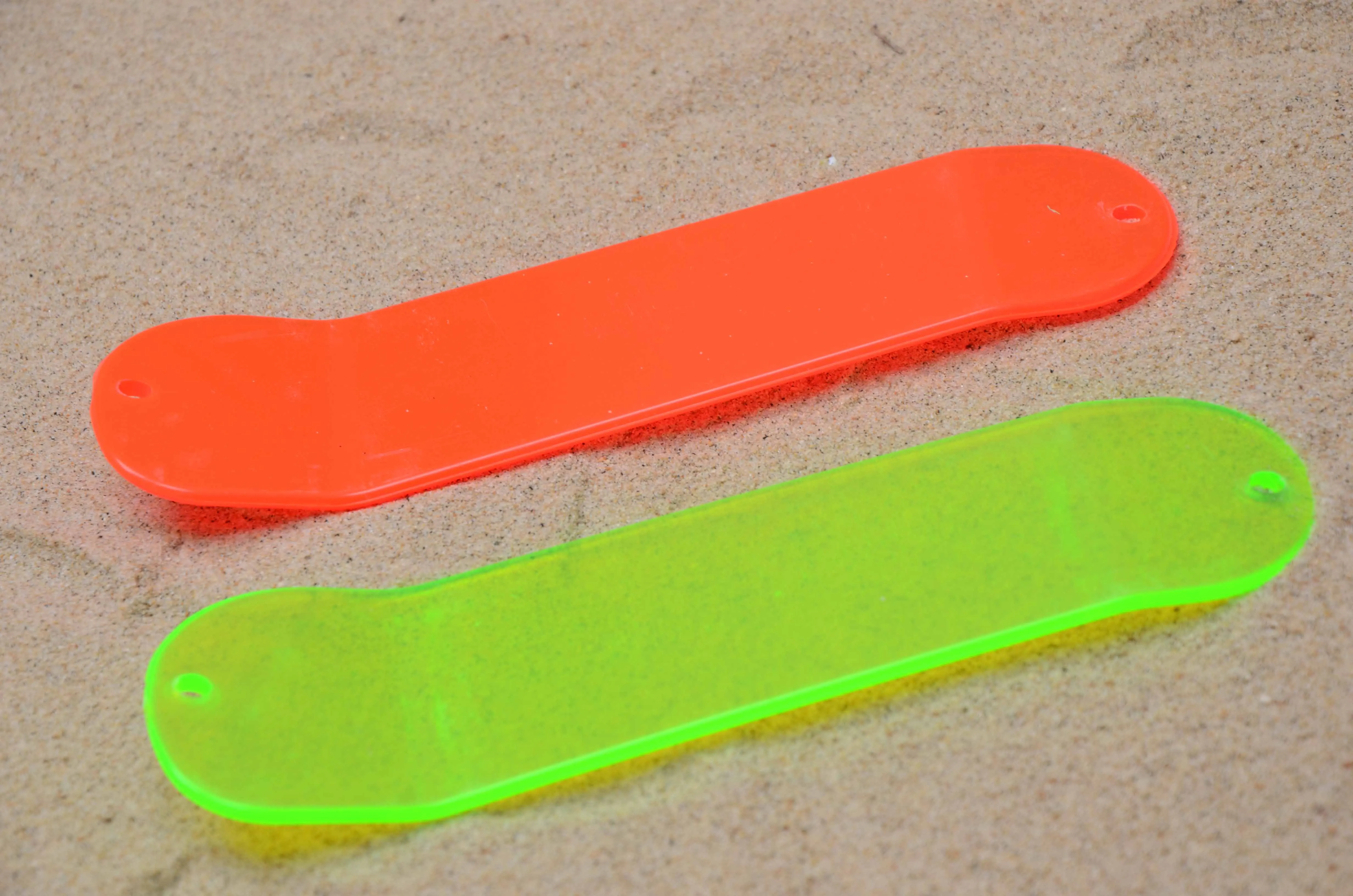 SUREFISH Plastic UV Coating Fishing Tackle Flasher - 8"