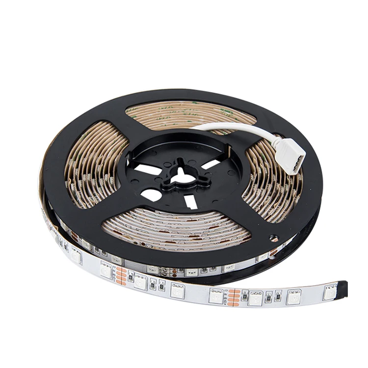 DC 24 Volt SMD 50 50 RGB LED Strip Light 5m, 60 LEDs/Meter 14.4w/m LED ...