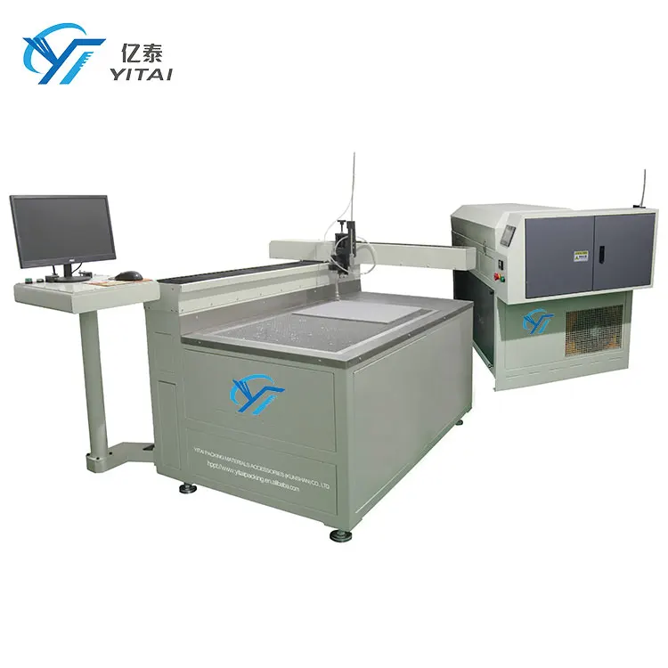 Mini Cnc Water Jet Waterjet 5 Axis Cutting Machine For Cutting Sponge ...