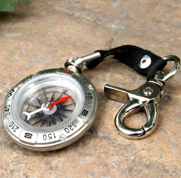 Classic Pocket Watch Style Compass Portable Outdoor Navigation Tools ...