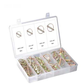 50pc Lynch Pins Set With Plastic Case Lynch Pin Assortment - Buy Din94 ...