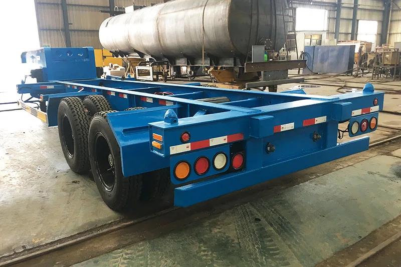 Tank Container Skelett Chassis für 20 Fuß Stahl Custom ized Panda Truck ...