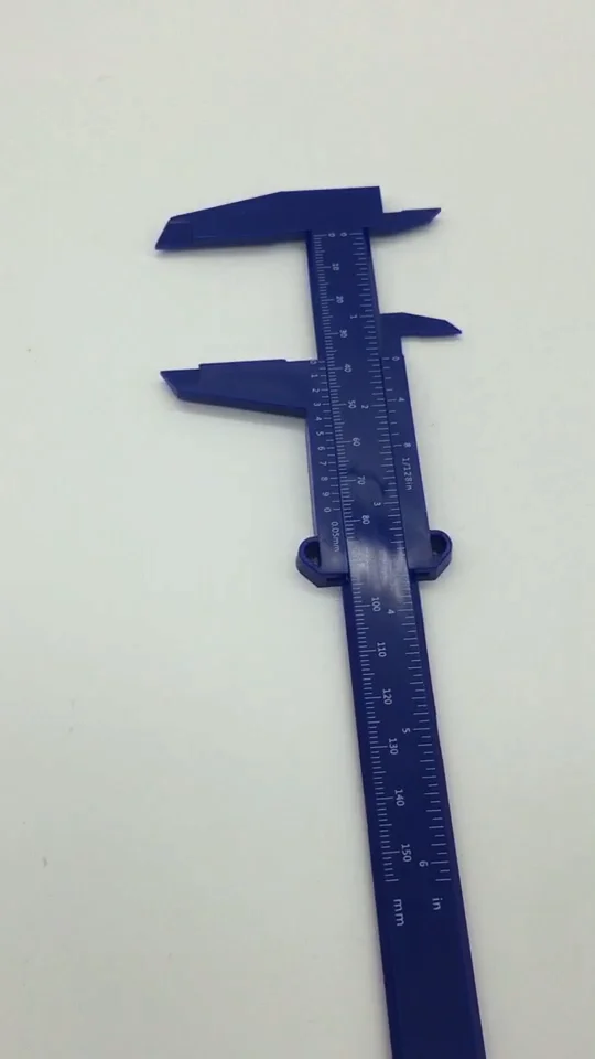 Plastic Vernier Caliper Measuring Tool 0-150mm 6inch Vanier Caliper ...