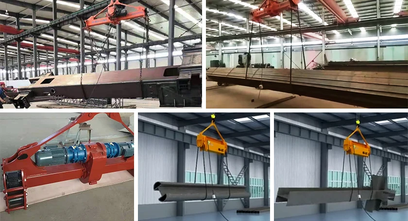 Chain Lifting Turnover Machine For Heavy Beam - Buy Chain Turnover ...