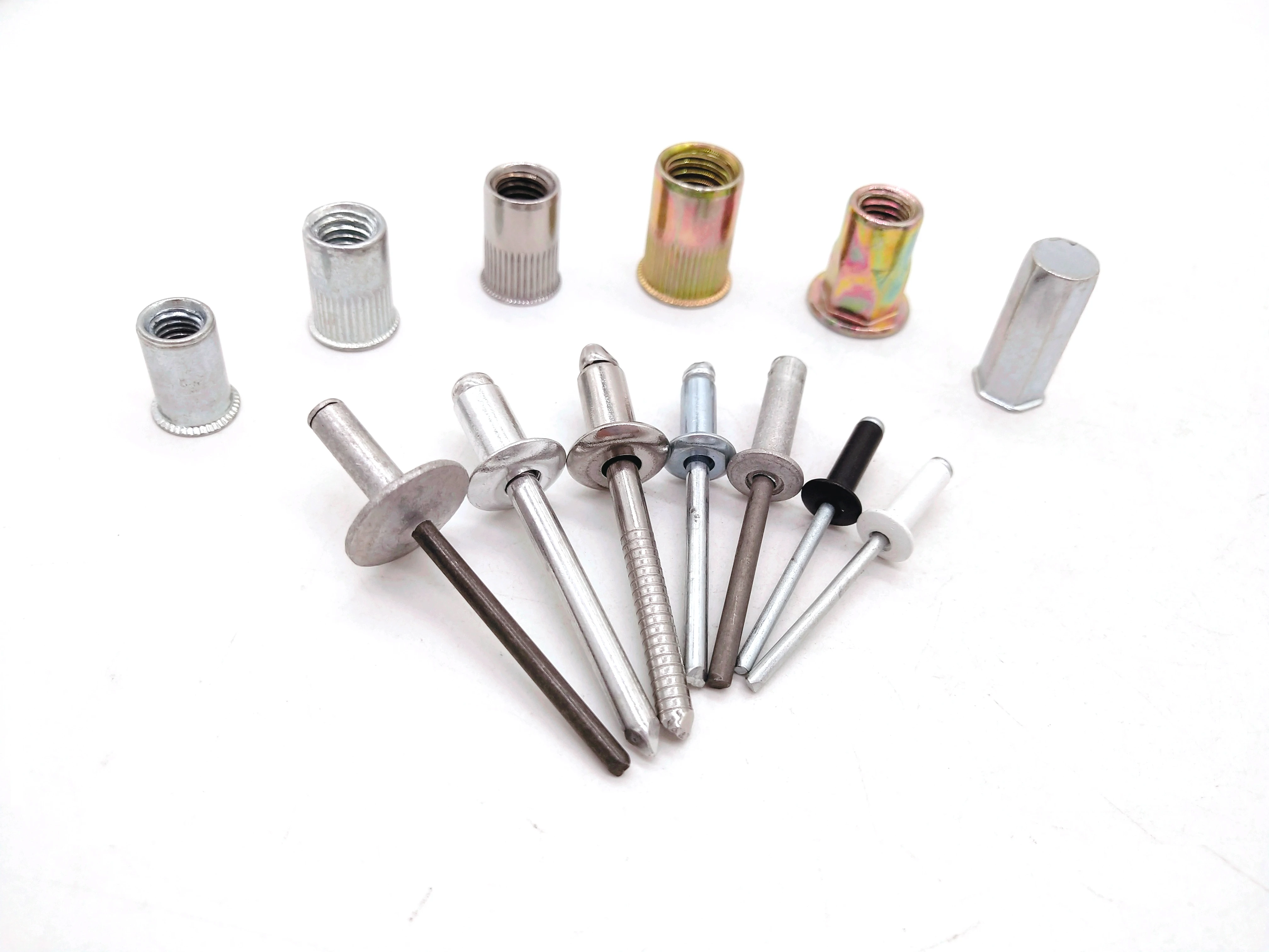 M3-m16 Stainless Steel Rivet Nuts Aluminium Flat Head Semi-hexagonal ...