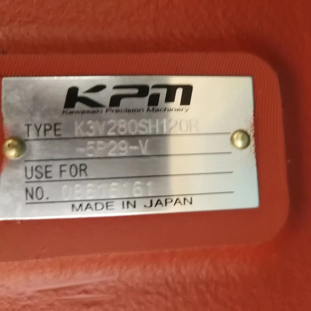 Kawasaki K5v200 Hydraulic Pump K5v200dth10dr-9n0b-av K5v80dtp1jhr-9c05 ...