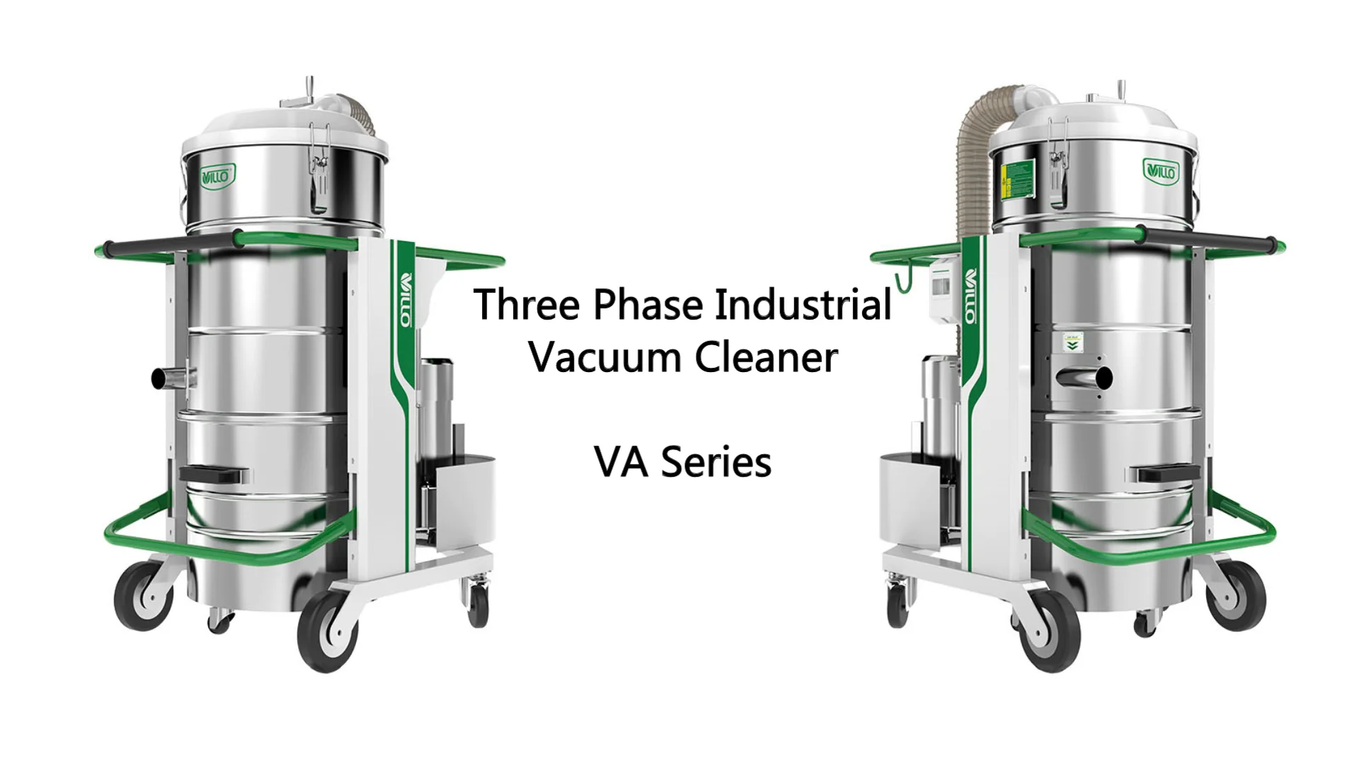 4kw Industrial Vacuum Cleaner Floor Cleaning Machine For Powder Dust ...