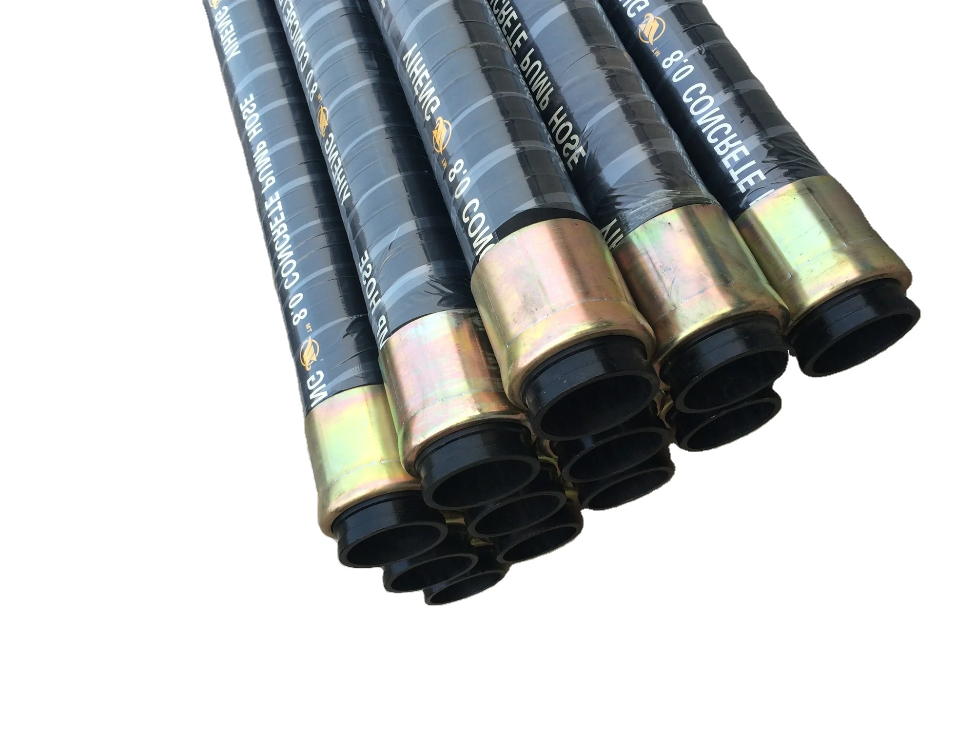 5 INCH Dn125 127 High Pressure Industrial Slurry Concrete Pump Rubber Hose