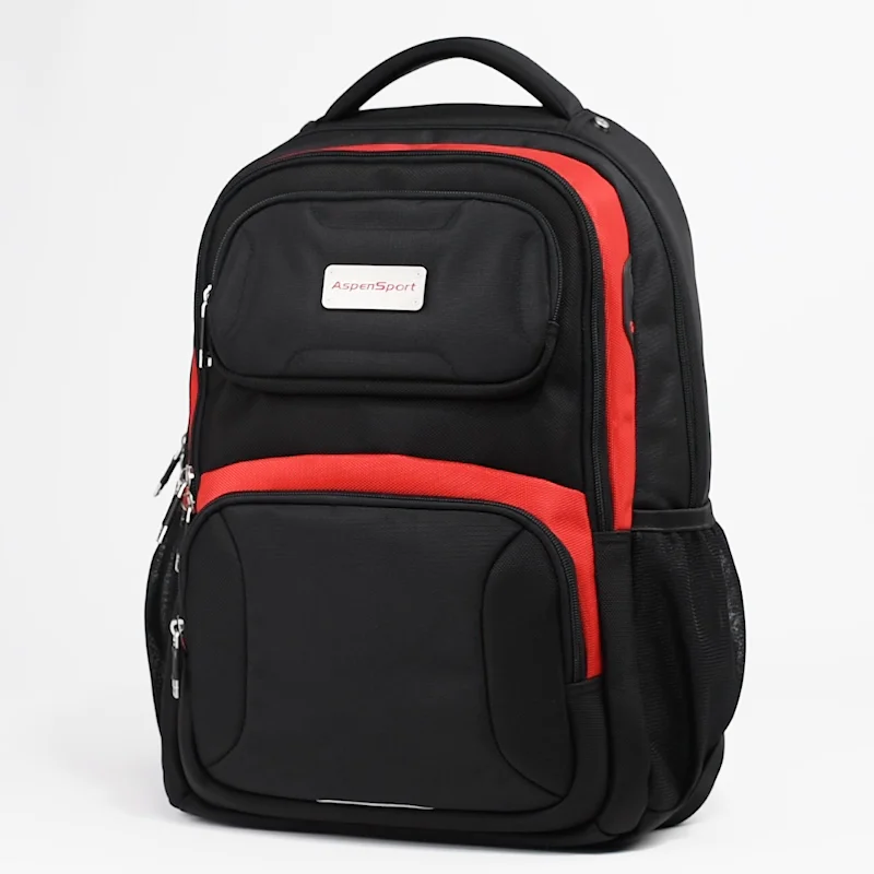 Aspensport Student Backpack Multi-functional Compartment Waterproof ...