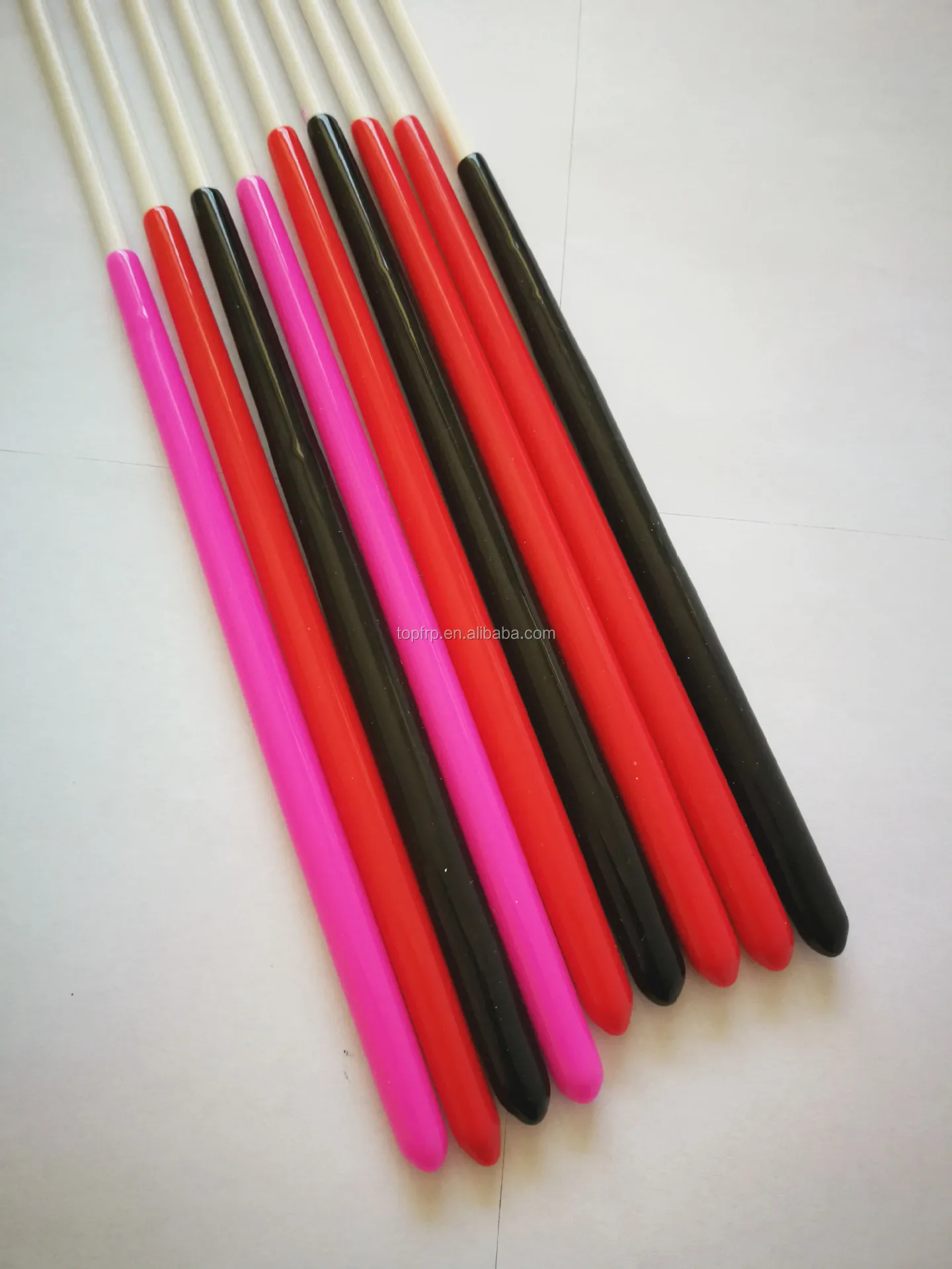 Tapered Painted Coated Fiberglass Streamer Rod - Durable & Lightweight
