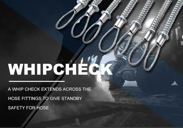 Safety Hose Whip Check Restraint System for Pressure Hoses