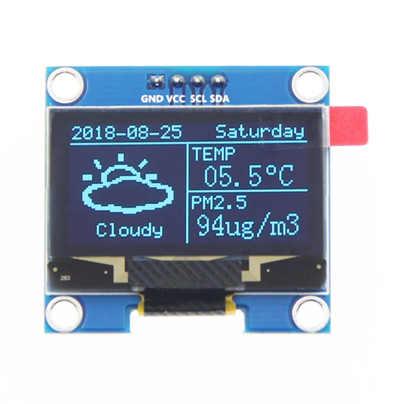 1.3 Inch OLED Display Module - 128x64 SH1106 Blue Screen
