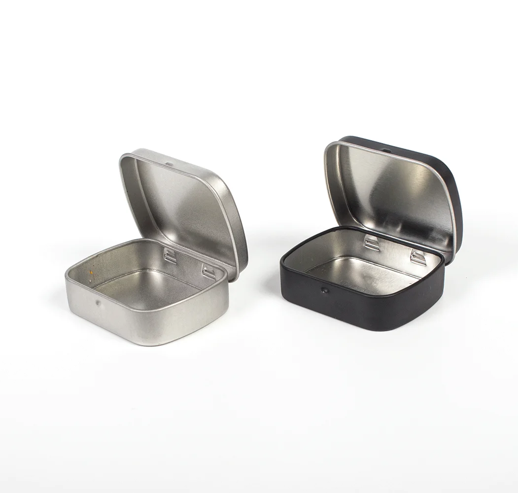 Custom Empty Food Grade 2 Oz 4 Oz Round Lip Balm Candle Metal Tin Jar ...