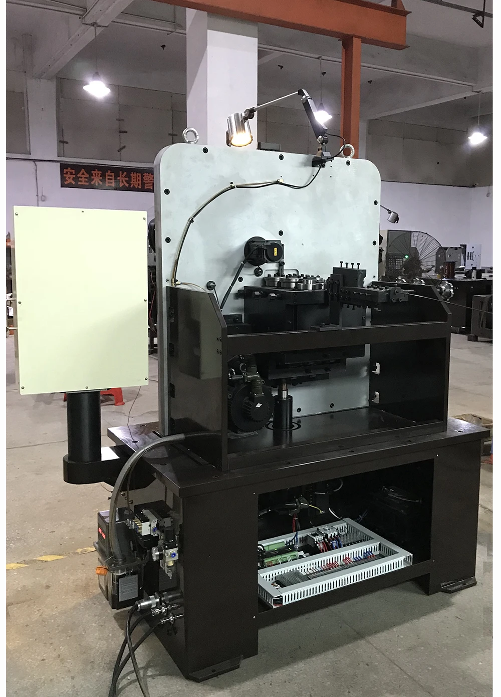 4 Mm Automatic Spring Forming Machine For Printer Feed Spring And Flat ...