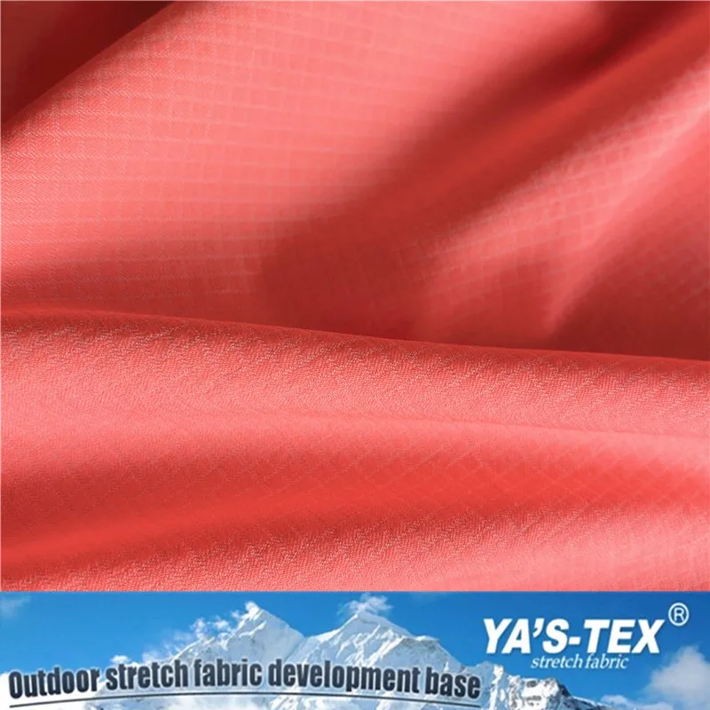 70% Polyamide 20% Polyester 10% Spandex Elastane Grid Fabric Waterproof ...