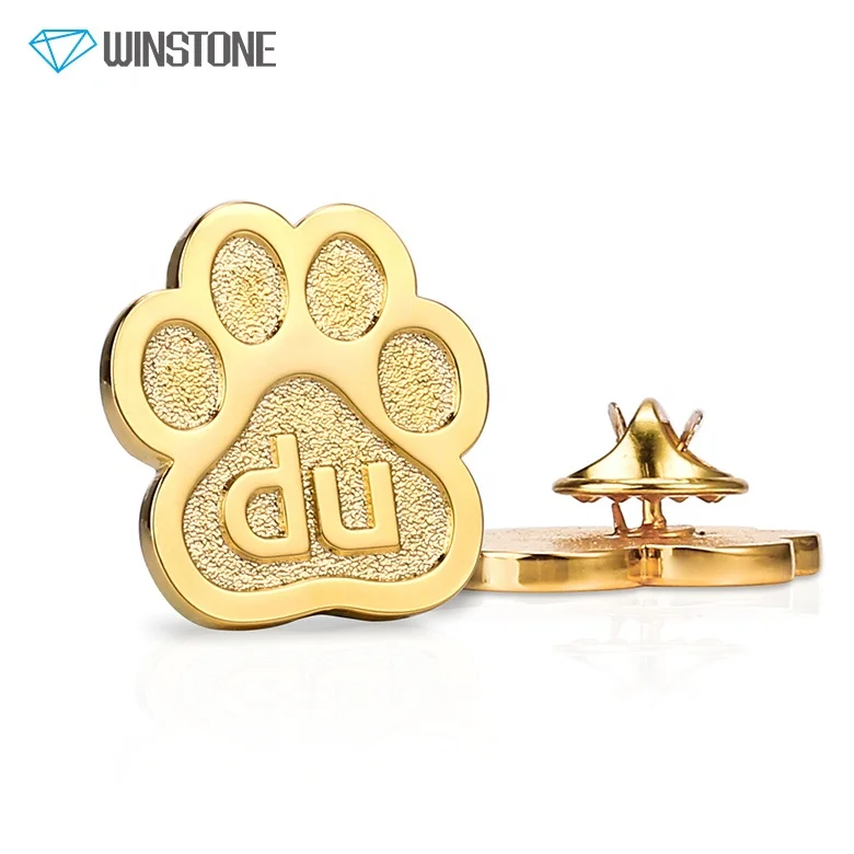 Custom Brass Die Struck Sandblast Pins For Promotion Event - Buy Custom ...