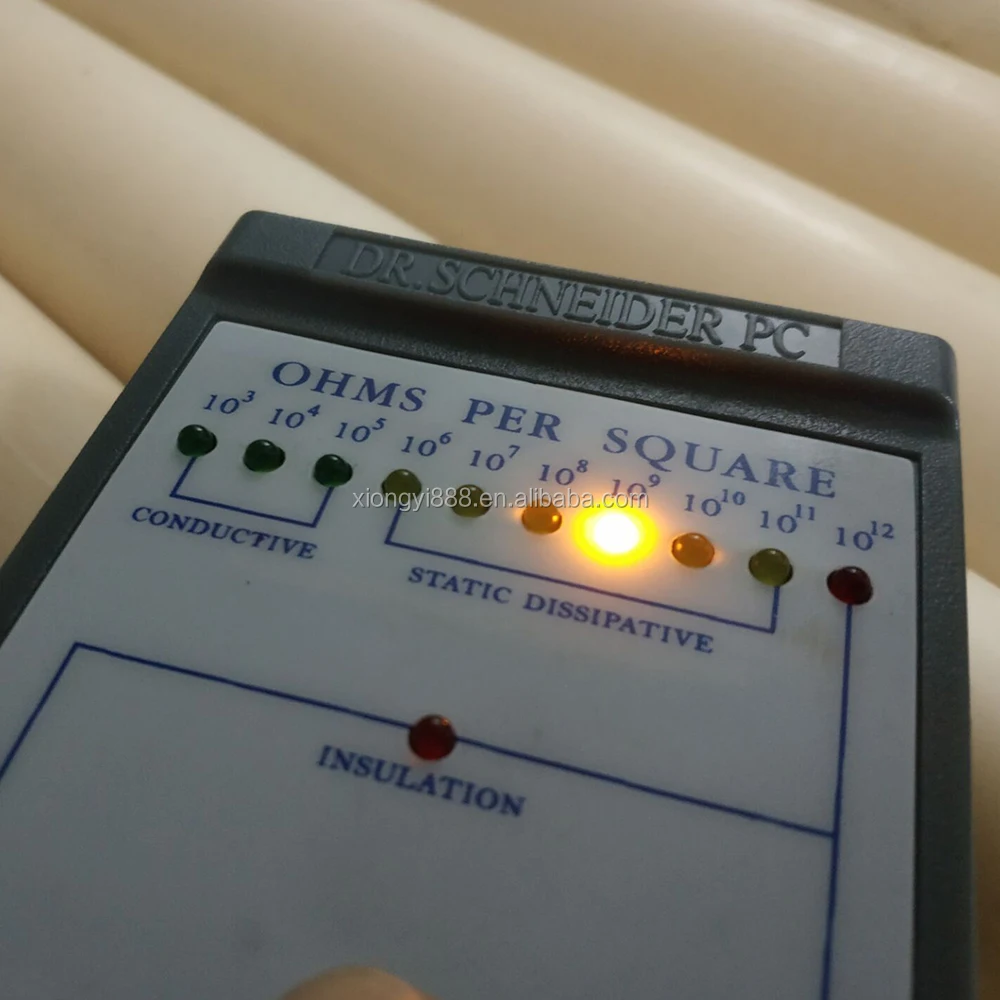 ครีม/เบจป้องกันไฟฟ้าสถิตย์ POM ก้านพลาสติก Pomalux แข็ง ESD POM คัน ...