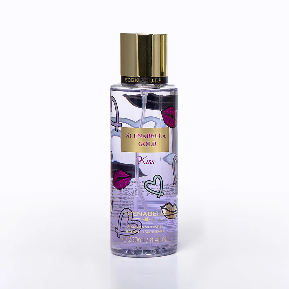 250ml Private Label Fine Fragrance Body Perfumes Mist Spray for Women