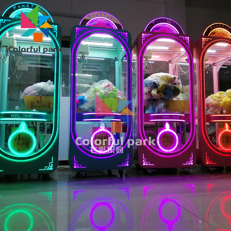 Colorful Park Claw Machine - Fun for Amusement Centers
