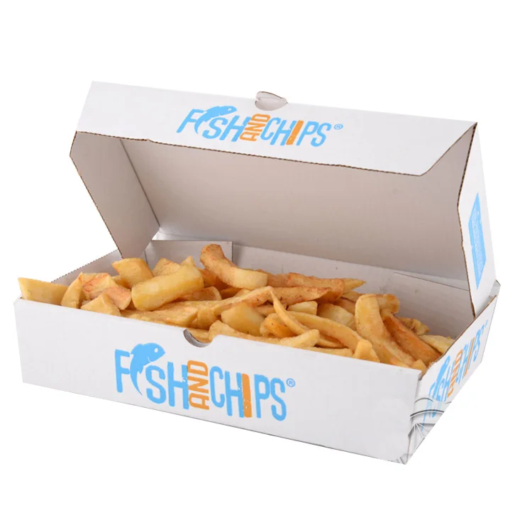 Yilucai Custom Made Take Away Box Paper Fish Chips Packaging Box - Buy ...