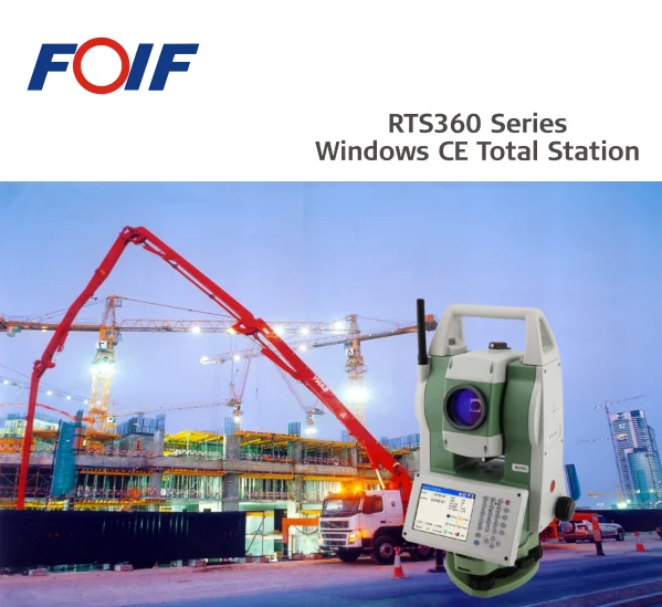 FOIF RTS362 Robotic Total Station - Precision Surveying