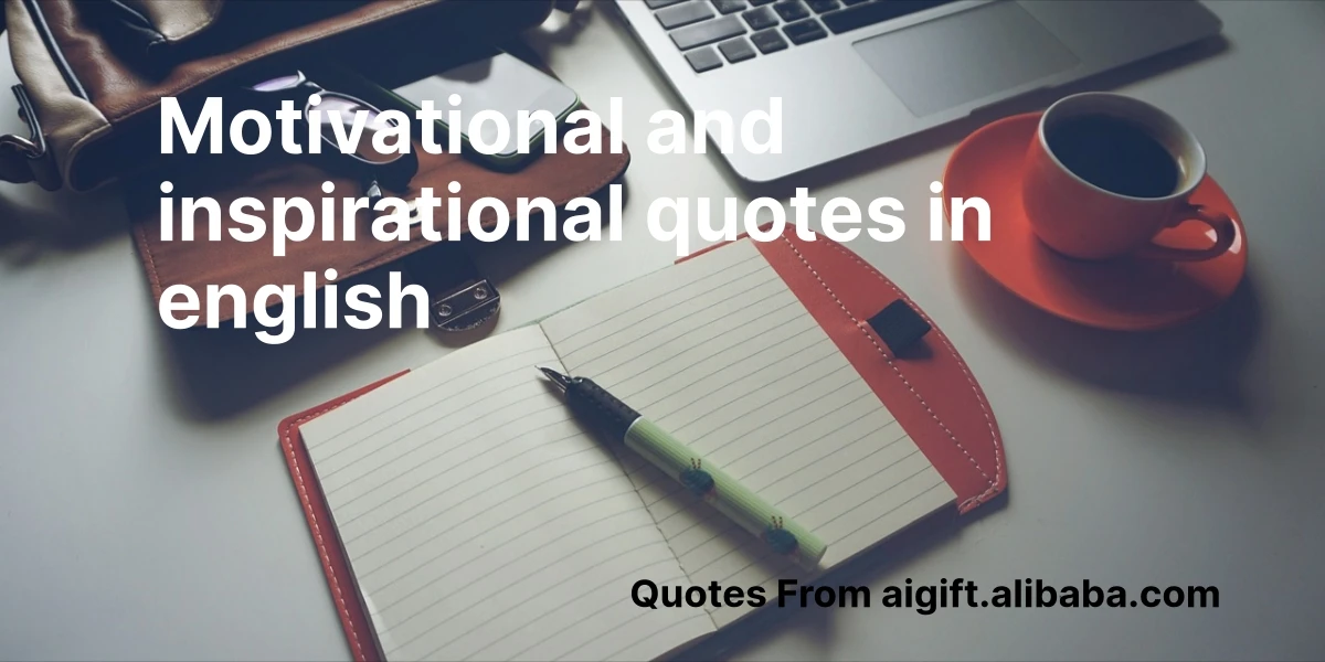 Motivational & Inspirational Quotes in English