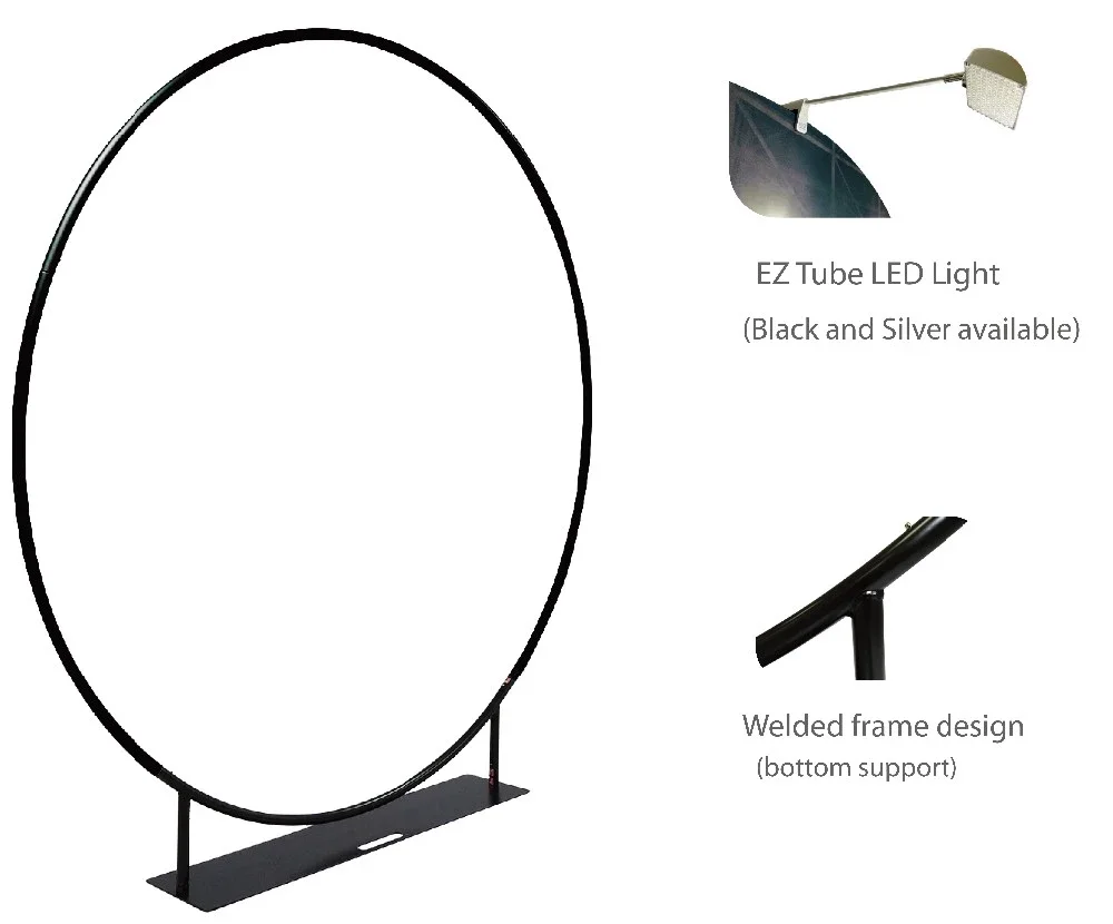 7ft Aluminum Frame Circle Extend Display With In Stock - Buy Standard ...