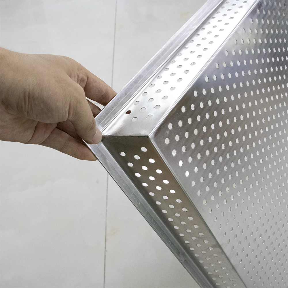 High Quality Food Grade Stainless Steel Perforated Mesh Trays For ...
