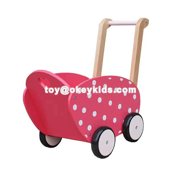 Wholesale Educational Activity Walker Wooden Push Cart For Baby W16e045 ...