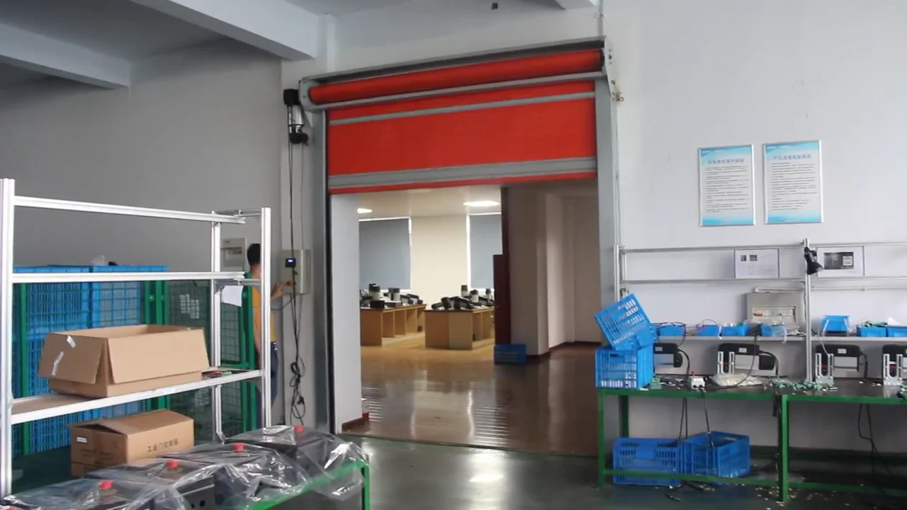 High Speed Automatic Industrial Door Operator With Manual Chain - Buy ...