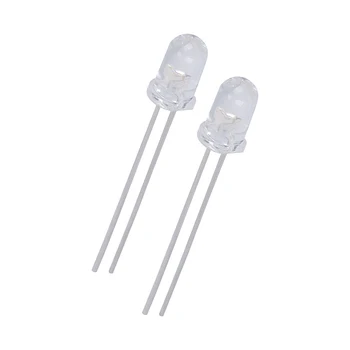Led 1.5v 3mm / 5mm 940nm Ir Infrared 850nm Emitting Round Tube Light ...