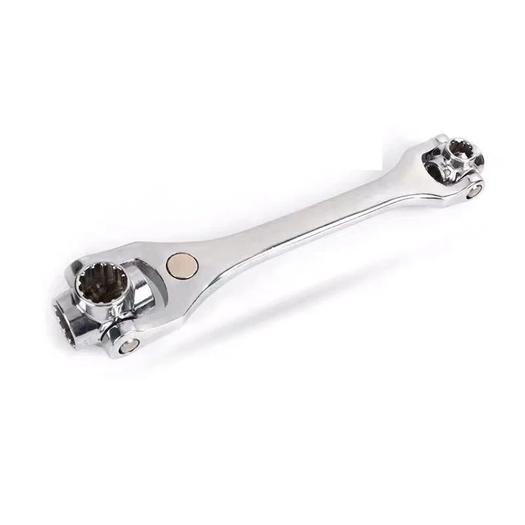 Universal Rapid Ratchet Socket Wrench Set With Outer Hexagon Bushing Plate Hand Multi-functional ...