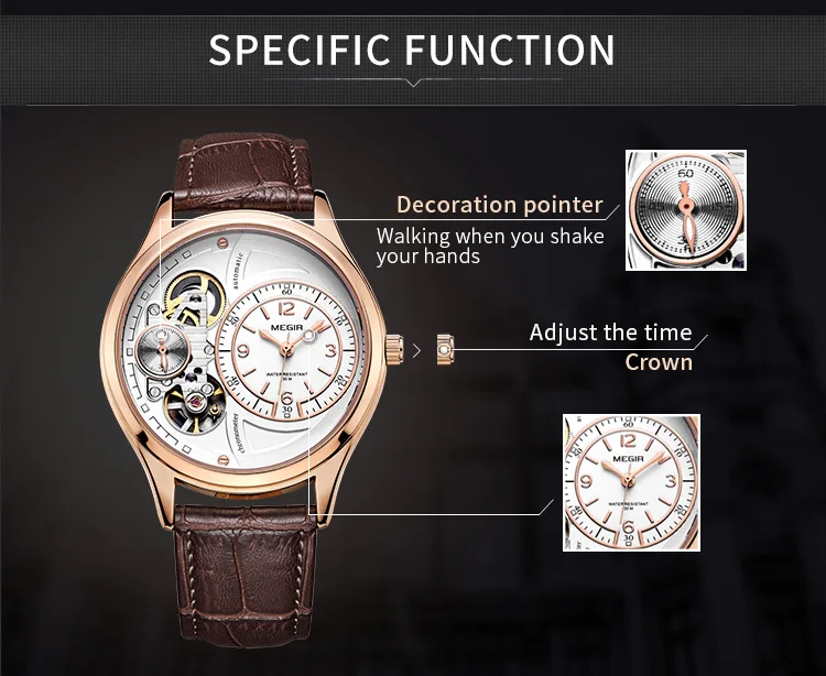 Custom Logo Face Automatic Design Luxury Brand Watches Men Wrist Quartz ...