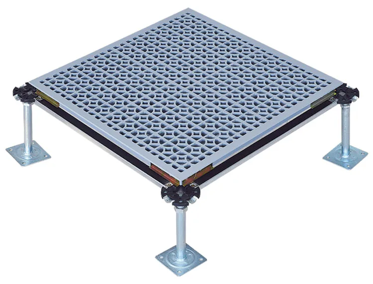 50% High Flow Perforated Raised Floor Airflow Access Panels For ...