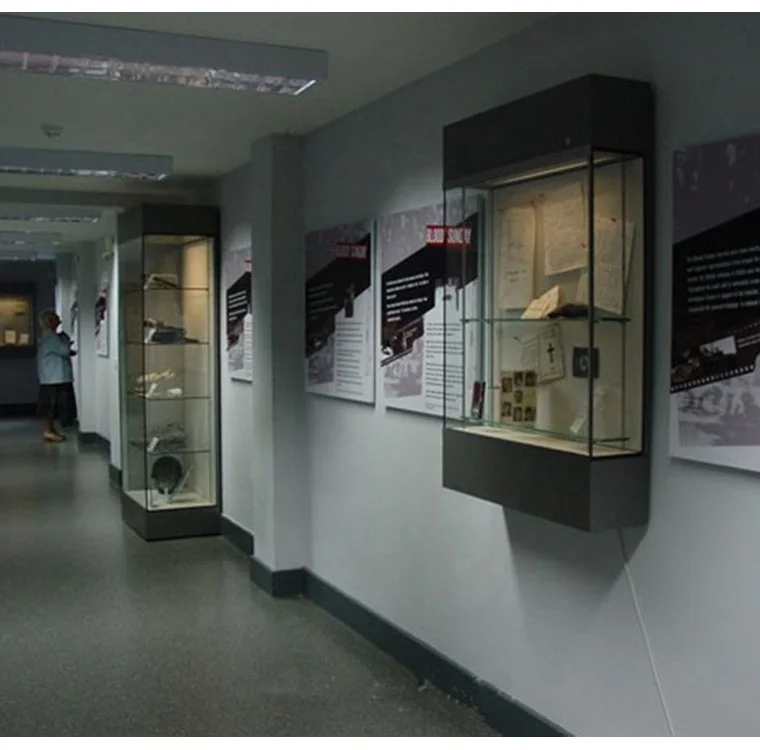 Wall Mount Small Museum Display Showcase With Led Light - Buy Museum ...