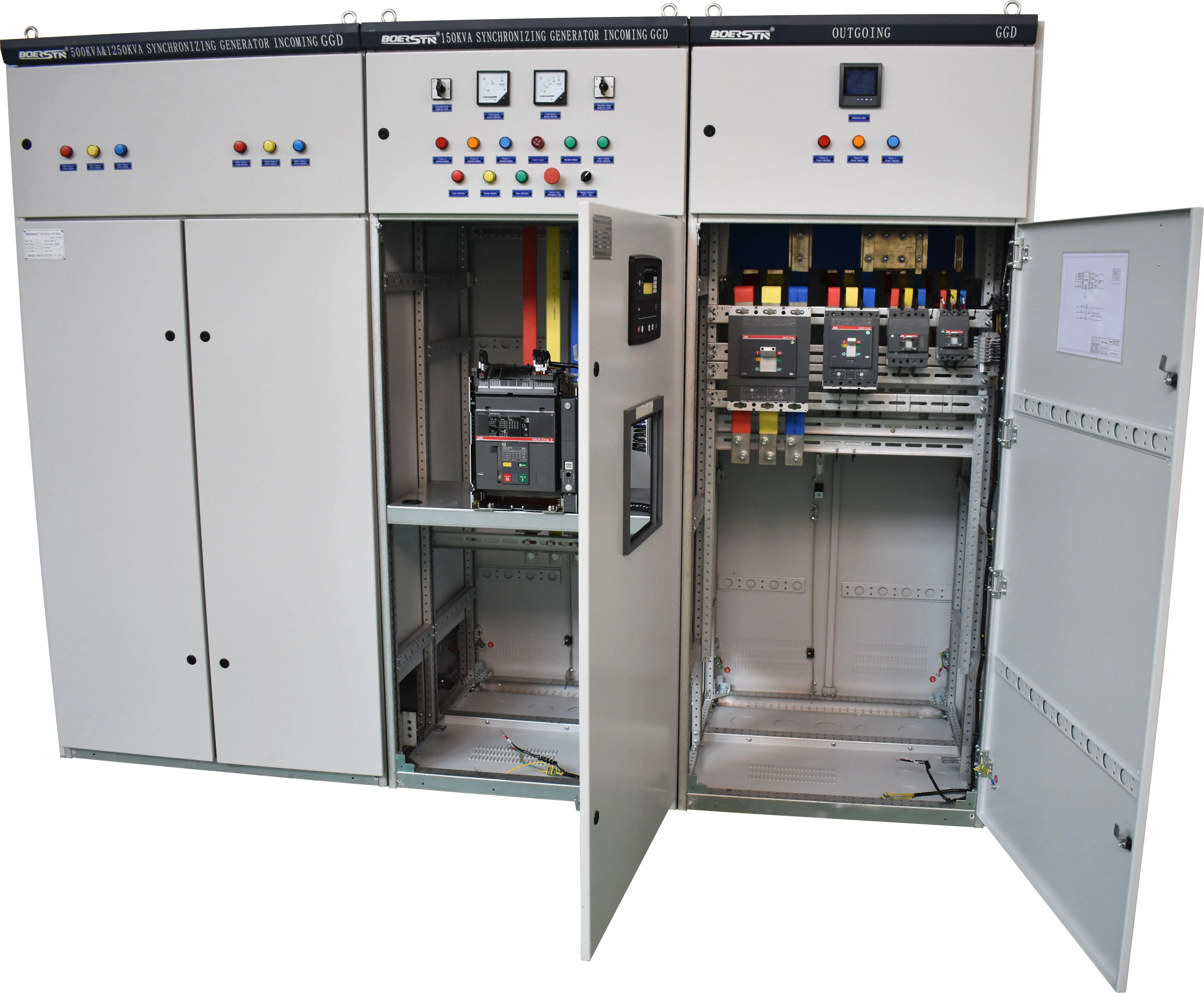 LV Low Voltage Electrical Panels - Main Circuit Breakers