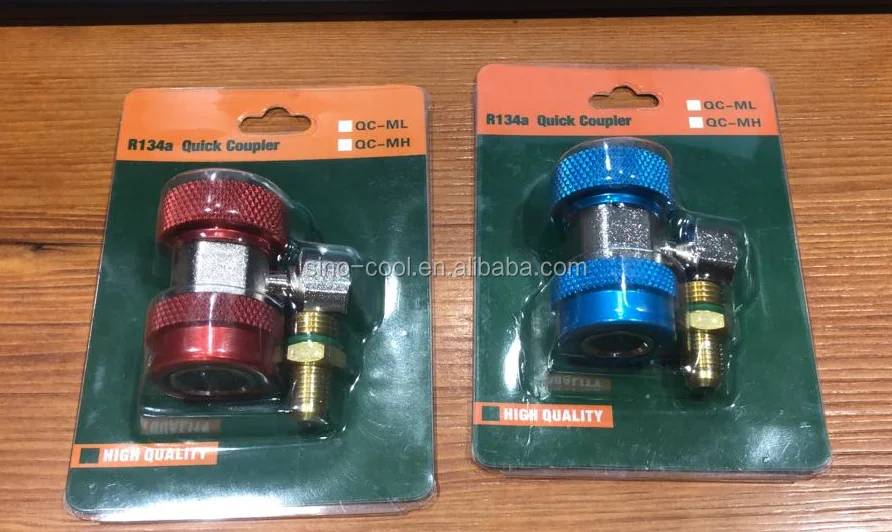 QC-ML QC-MH Quick Change Adapters for R134a Air Conditioners