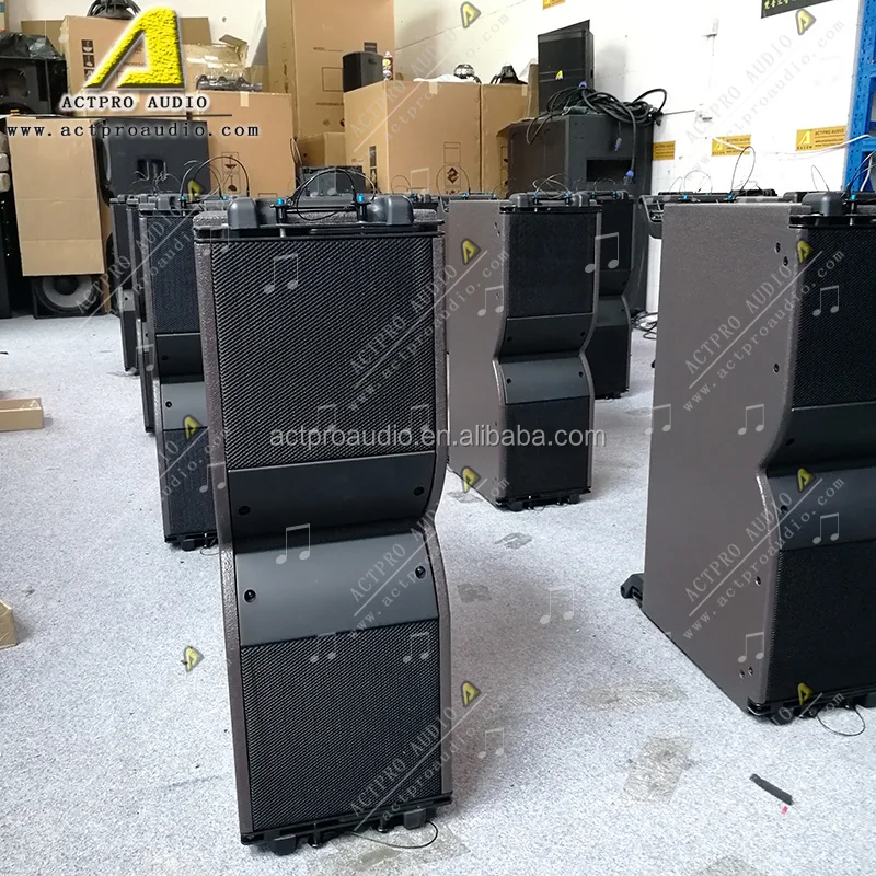KR208 Line Array Empty Box - Dual 8 Inch Portable Audio