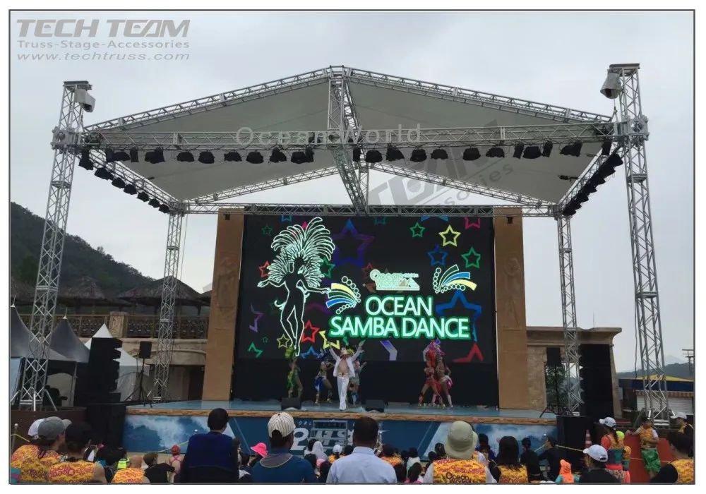 Tech Team Truss Outdoor Truss Aluminum Triangular Roof Truss| Alibaba.com