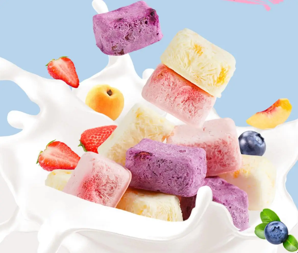 Premium Freeze-Dried Yogurt Snacks - Strawberry/mango