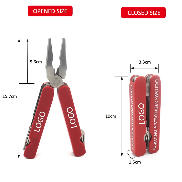 Plastic Handle Multi Function Hand Tools Stainless Multi Tool Pliers ...