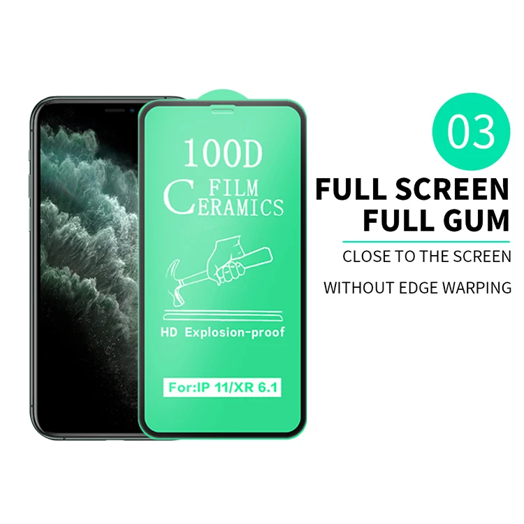 Iphone Ceramic Coating - 100D Anti-Broken Screen Protector