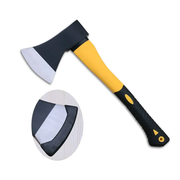 Survival Felling Axe - Durable Carbon Steel & Fiberglass Handle