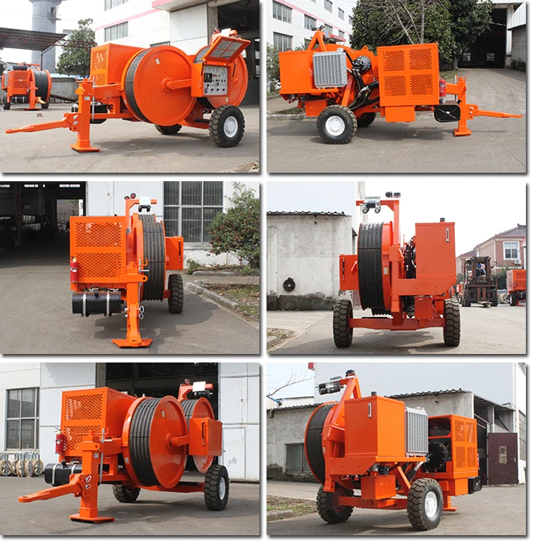 Tensioner For Overhead Stringing Machine Max Continuous Pull 40kn - Buy ...