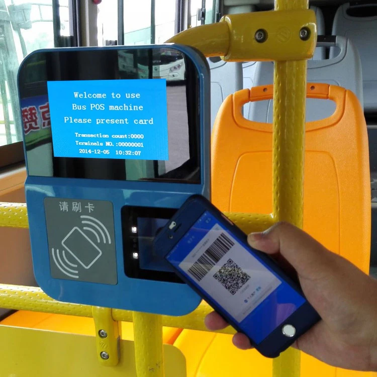Android System Bus Validator Gps Nfc Rfid Bus Card Reader With Qr Code ...