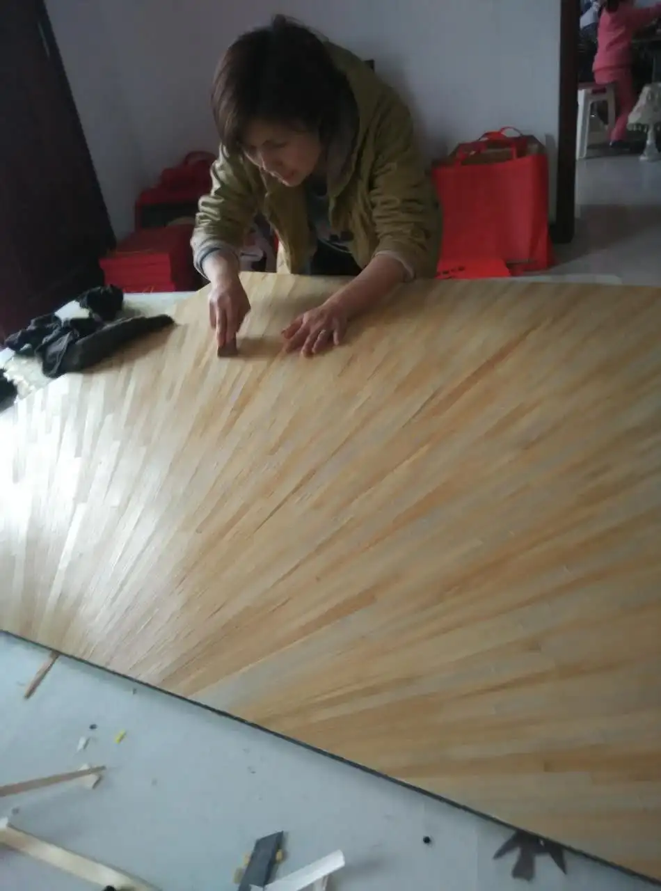 Golden Color Wheat Craft Sun Burst Design French Straw Marquetry Art ...