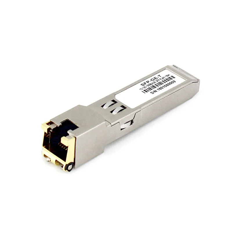 10/100/1000 Base-t Copper 100m Sfp Housing Rj45 Sfp Modules - Buy Rj45 ...