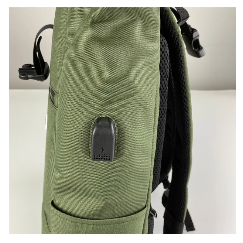 Rpet Backpack Ocean Recycled Plastic Bag Eco Friendly Roll Top Fashion ...